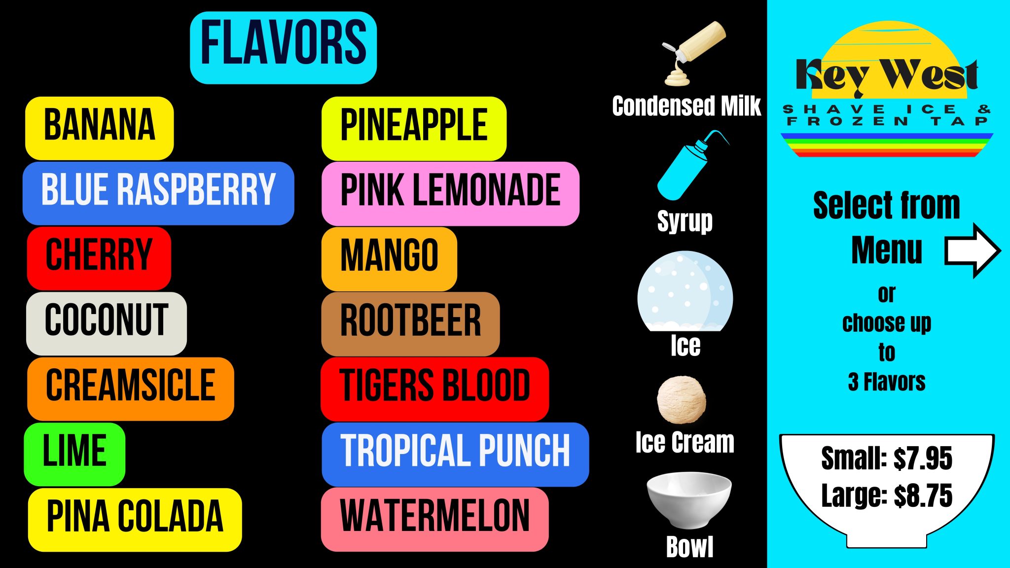 Key West Shave Ice & Frozen Tap - The Coolest Spot in Key West - Island ...